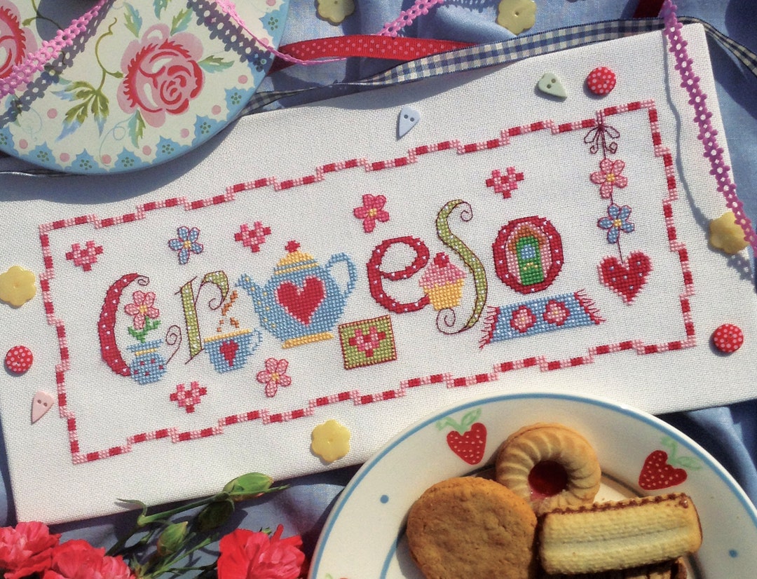 Croeso - Welsh Welcome Cross Stitch Digital PDF Pattern - Etsy