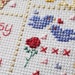 Engagement Card Digital PDF Cross Stitch Pattern - Customisable With ...
