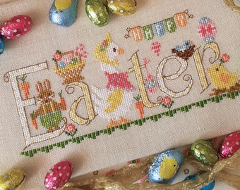Easter Animals PDF DIGITAL Cross Stitch Pattern - Etsy
