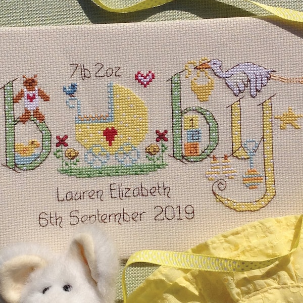 Baby Cross Stitch - Etsy