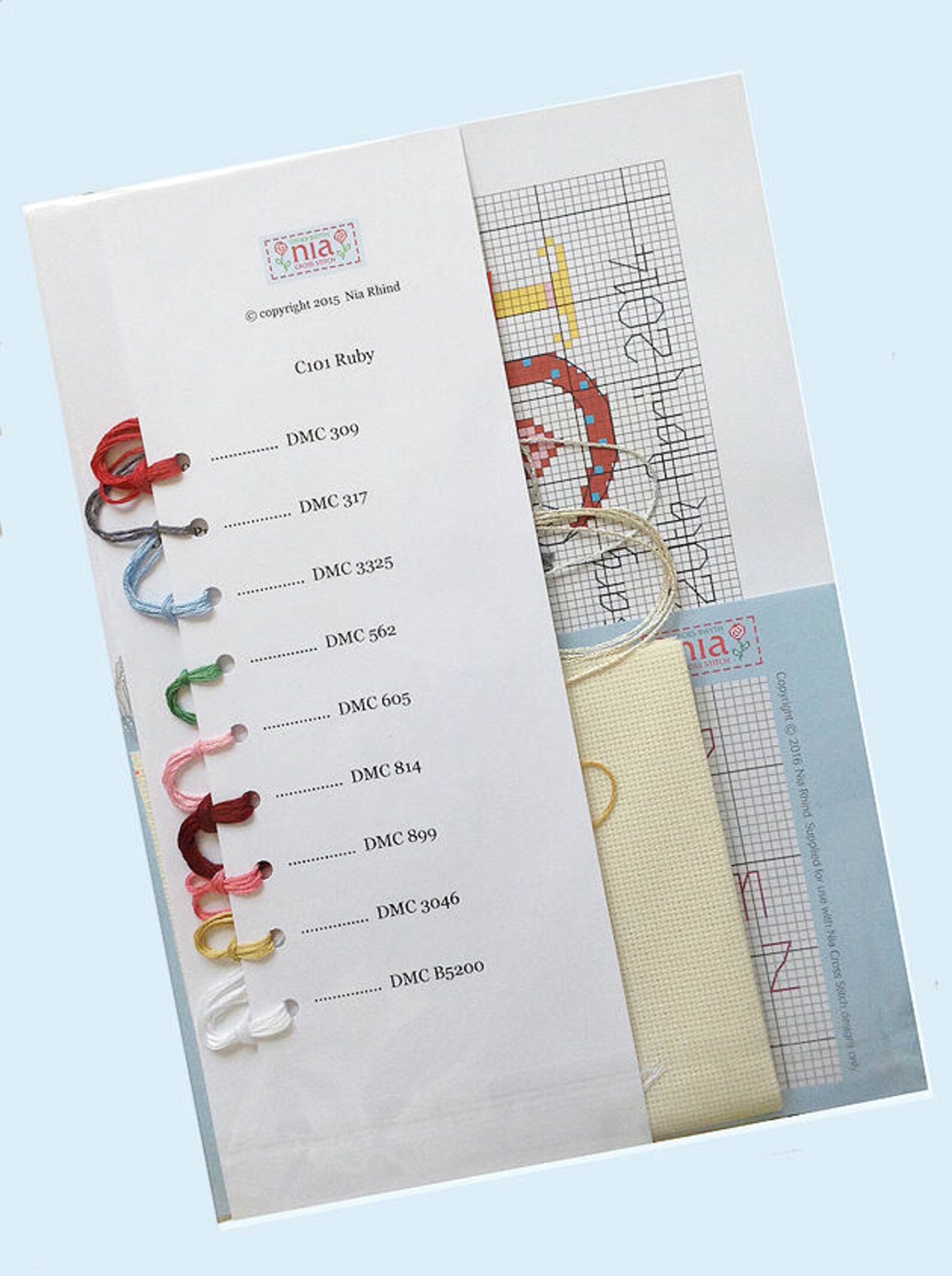 Ruby 40th Wedding Anniversary Customisable Cross Stitch - Etsy