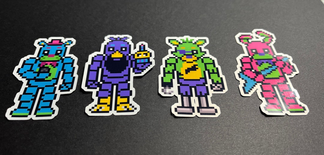 Five Nights at Freddy's Main Characters Collection FNAF Freddy Chica ...