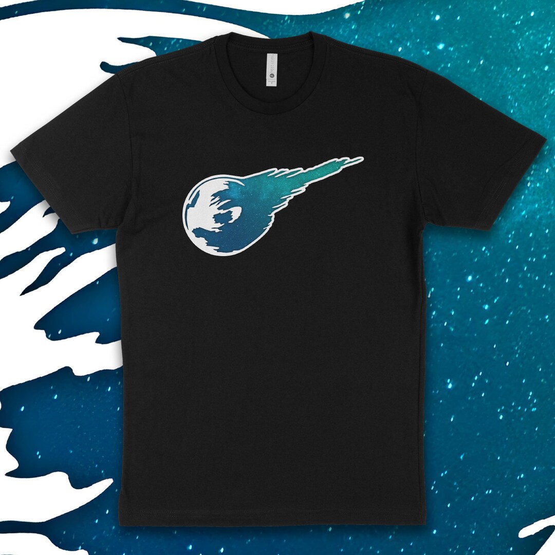 FF7 Meteor T-shirt - Final Fantasy 7, Ffvii Remake, Ff7 Rebirth, Video ...