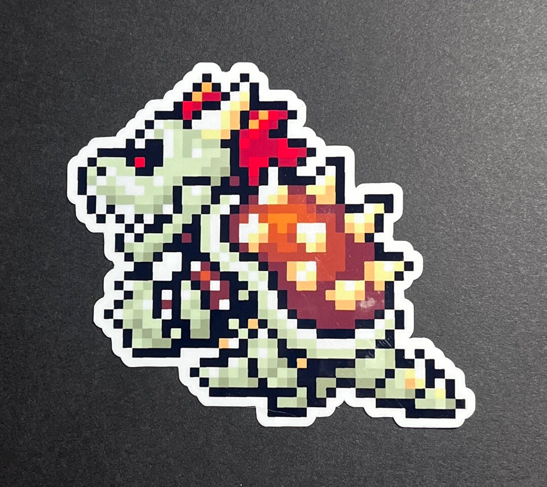 Mario Bros. Bony Bowser Waterproof Sticker Super Mario Brothers Decals ...