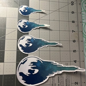 FF7 Meteor Sticker | Cloud | Sephiroth | Final Fantasy 7 Car Decal Ff7 ...