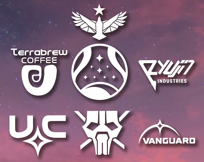 Starfield Vinyl Decal - Etsy