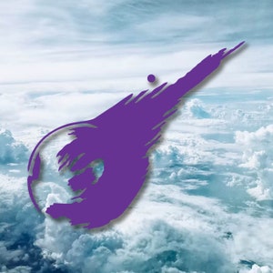 FF7 Meteor Car Decal | Cloud | Sephiroth | Final Fantasy 7 Car Decal ...