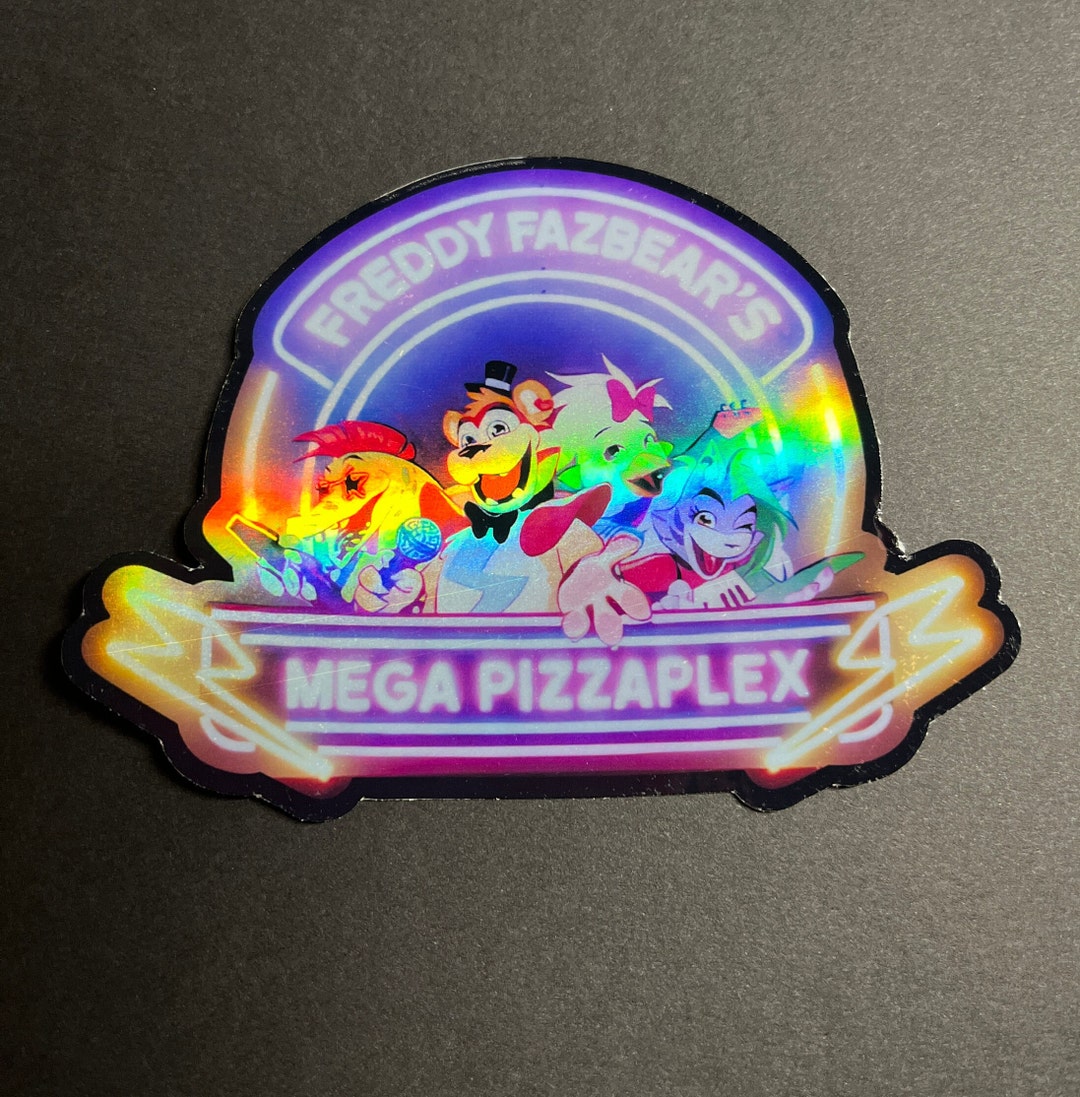 Five Nights at Freddy's Mega Pizzaplex FNAF Fazzbear Chica Foxy Bonnie ...