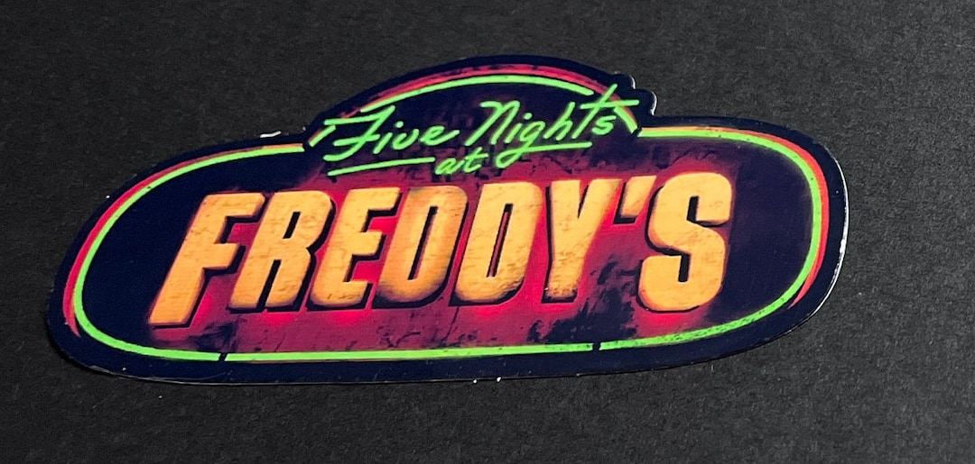 Five Nights at Freddy's Sign FNAF Fazzbear Chica Foxy Bonnie Decals ...