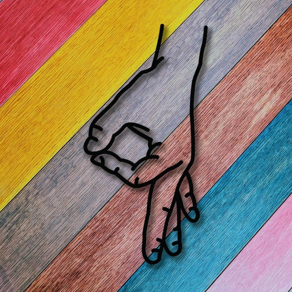 Circles on Finger - Etsy