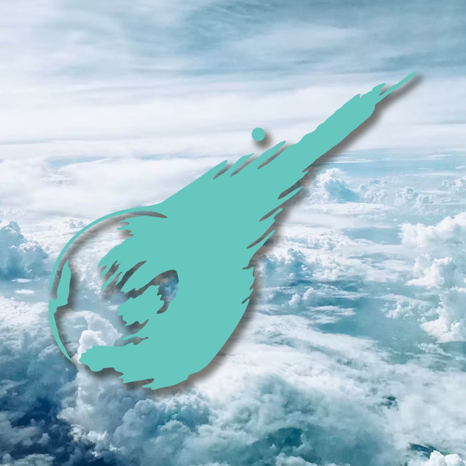 FF7 Meteor Car Decal Cloud Sephiroth Final Fantasy 7 Car Decal Ff7 ...