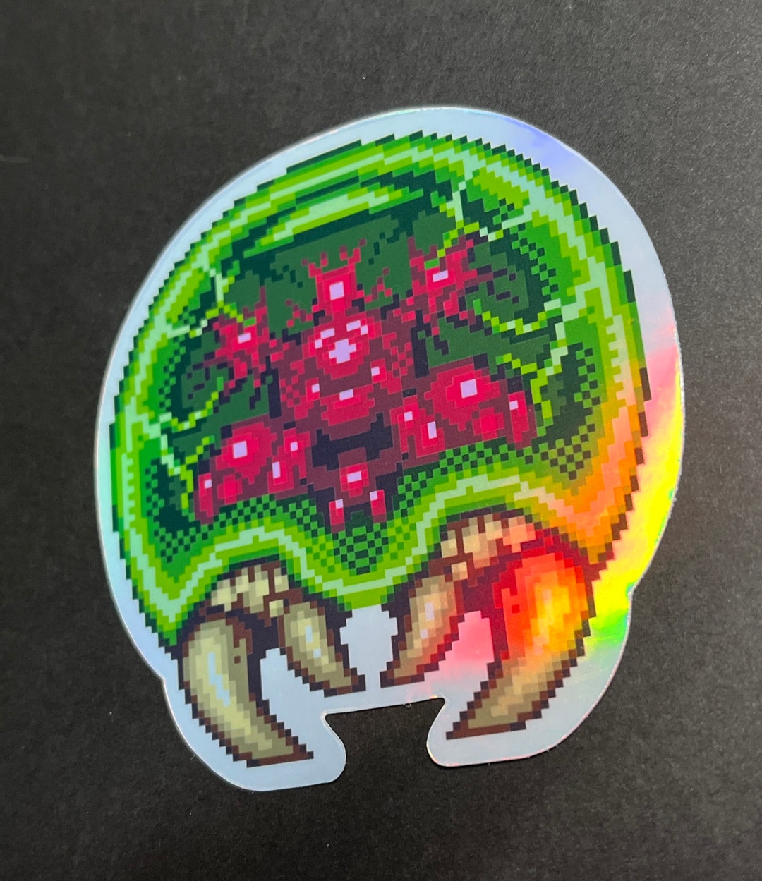 Super Metroid 8-bit Metroid Laptop Decals, Video Game Decals and ...