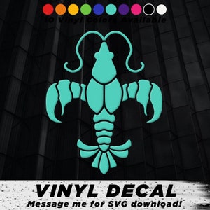 Crawfish Fleur De Lis Car Decal Southern Crawfish Mudbug Fleur De Lis ...