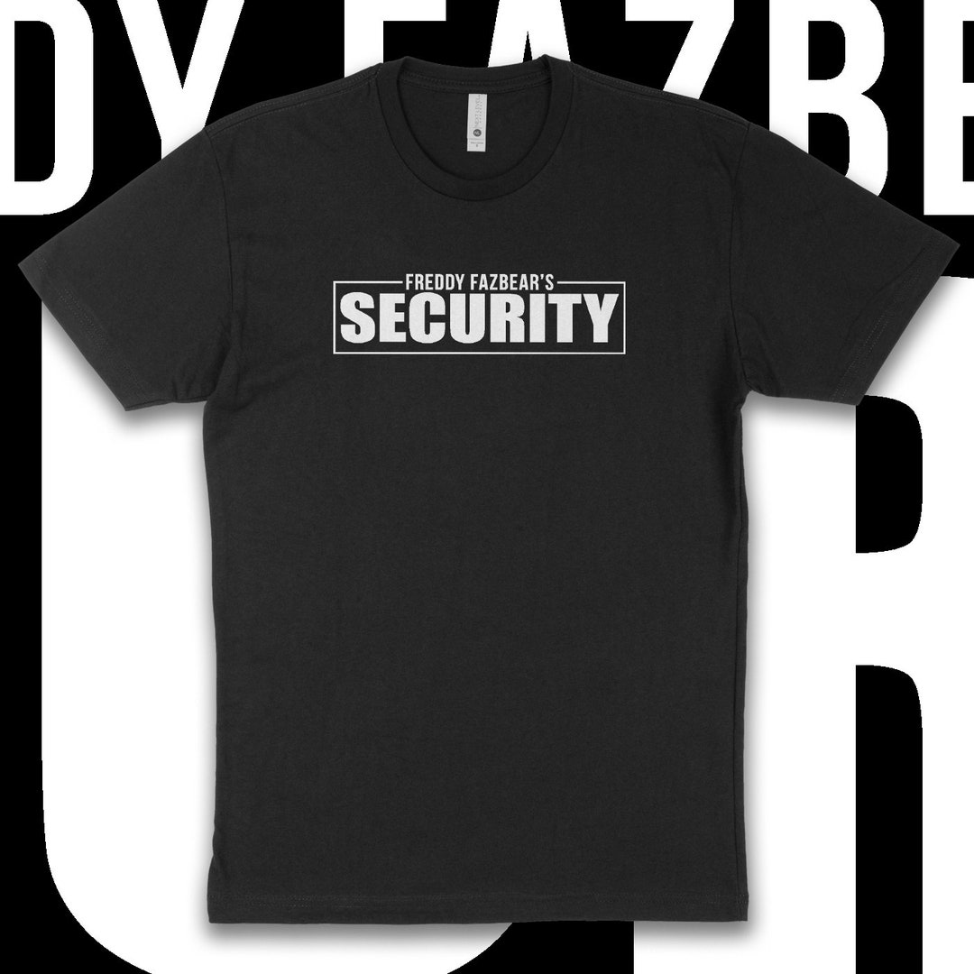 Five Nights at Freddy's Security T-shirt - Fnaf Tees, Fnaf Security ...