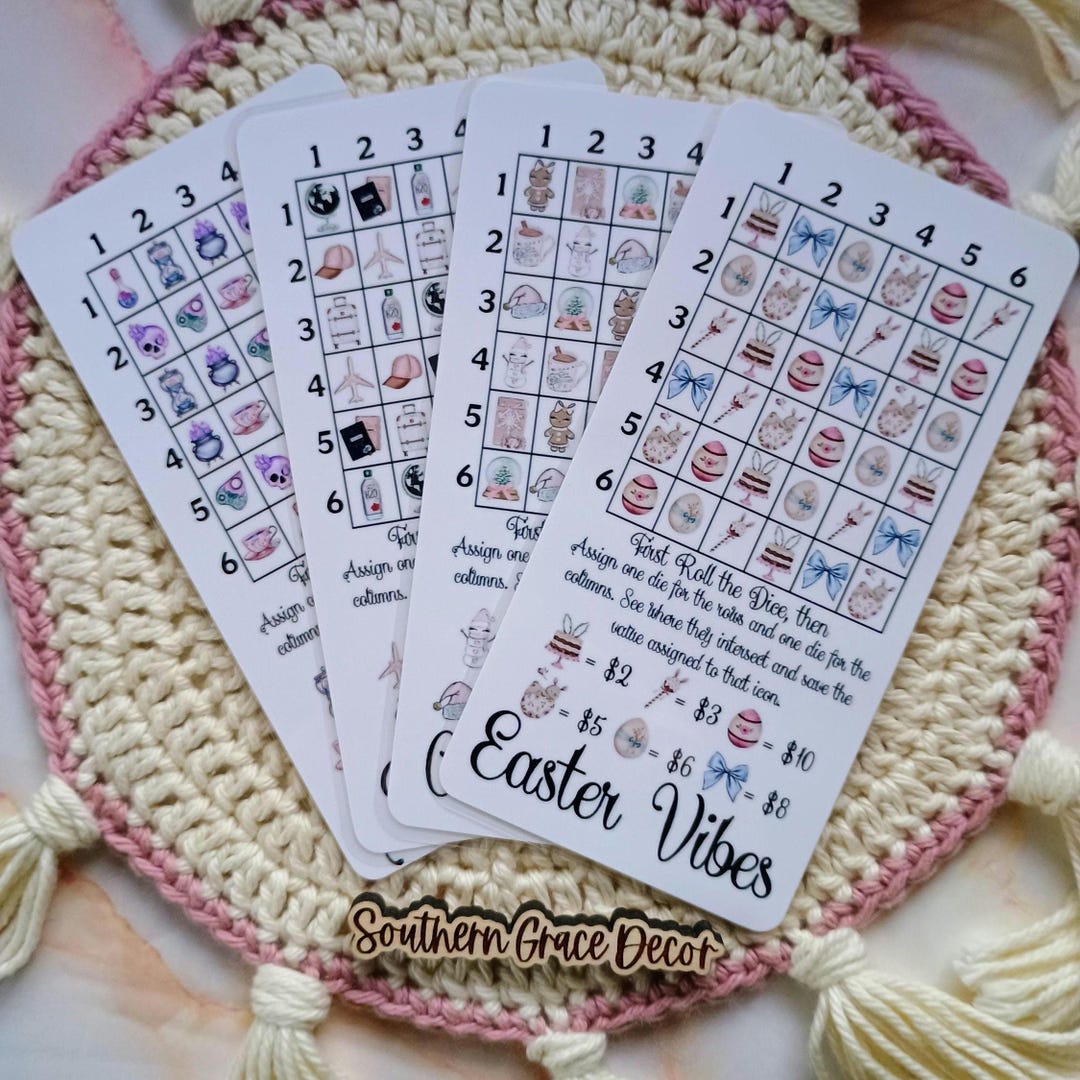 Roll the Dice Savings Challenge: A6 Budget Binder Game - Etsy