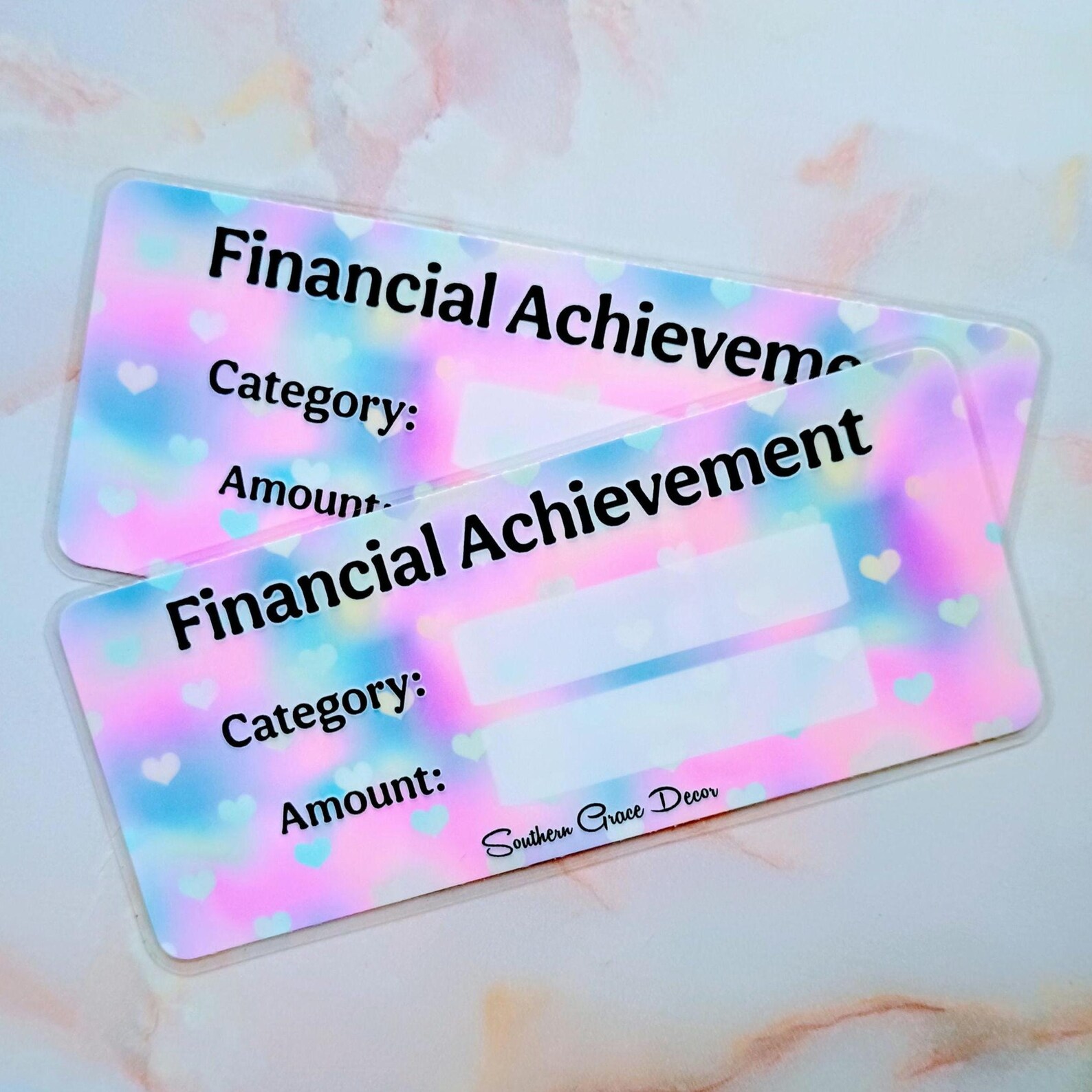 Laminated Savings Challenge Placeholders: Rainbow Budget Binder Tracker ...