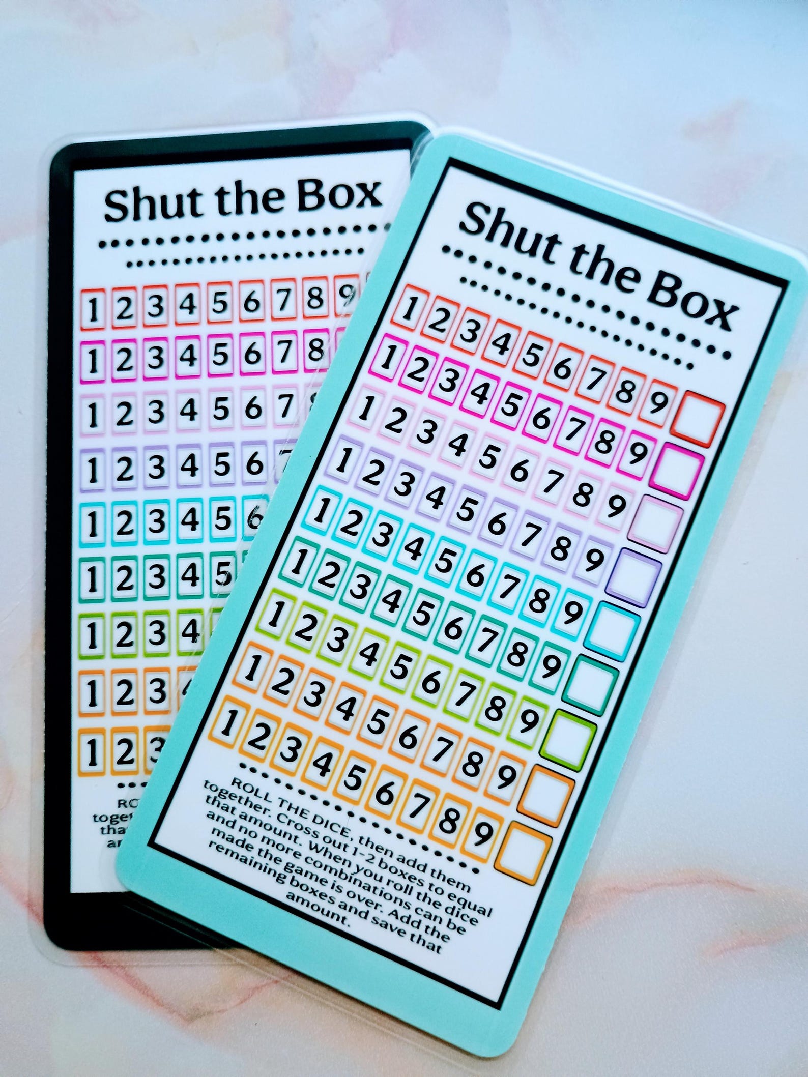 Shut the Box | Savings Challenge | Dice | Budget Binder | Cash Stuffing ...