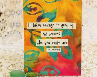 Courage to Grow Up | Etsy