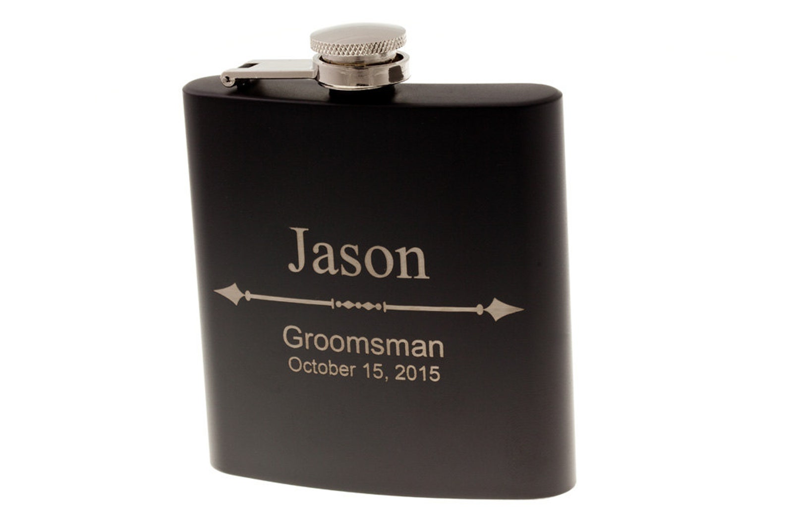 Set of 8 Groomsmen Flask, Personalized Flask, Groomsmen Gifts, Wedding ...