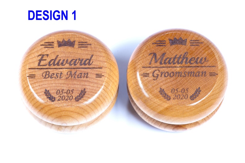 Personalized Groomsmen Yoyo, Customized Ring Bearer Gift, Junior ...