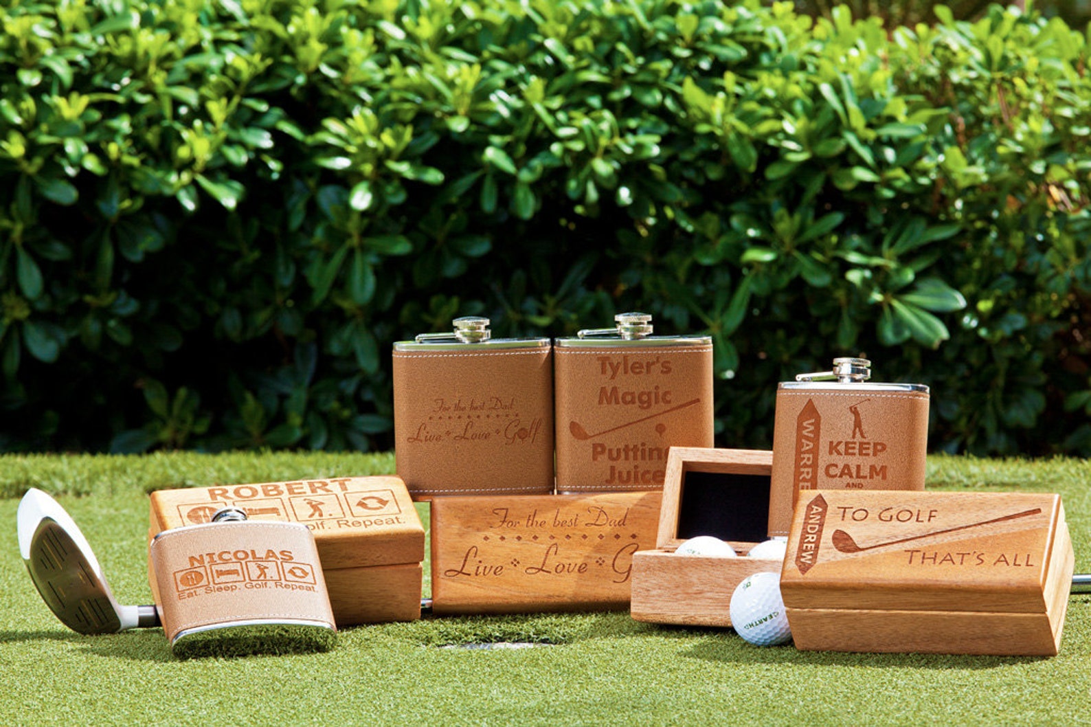 Personalized Golfball Gift Box, Customized Golf Ball Display Box ...