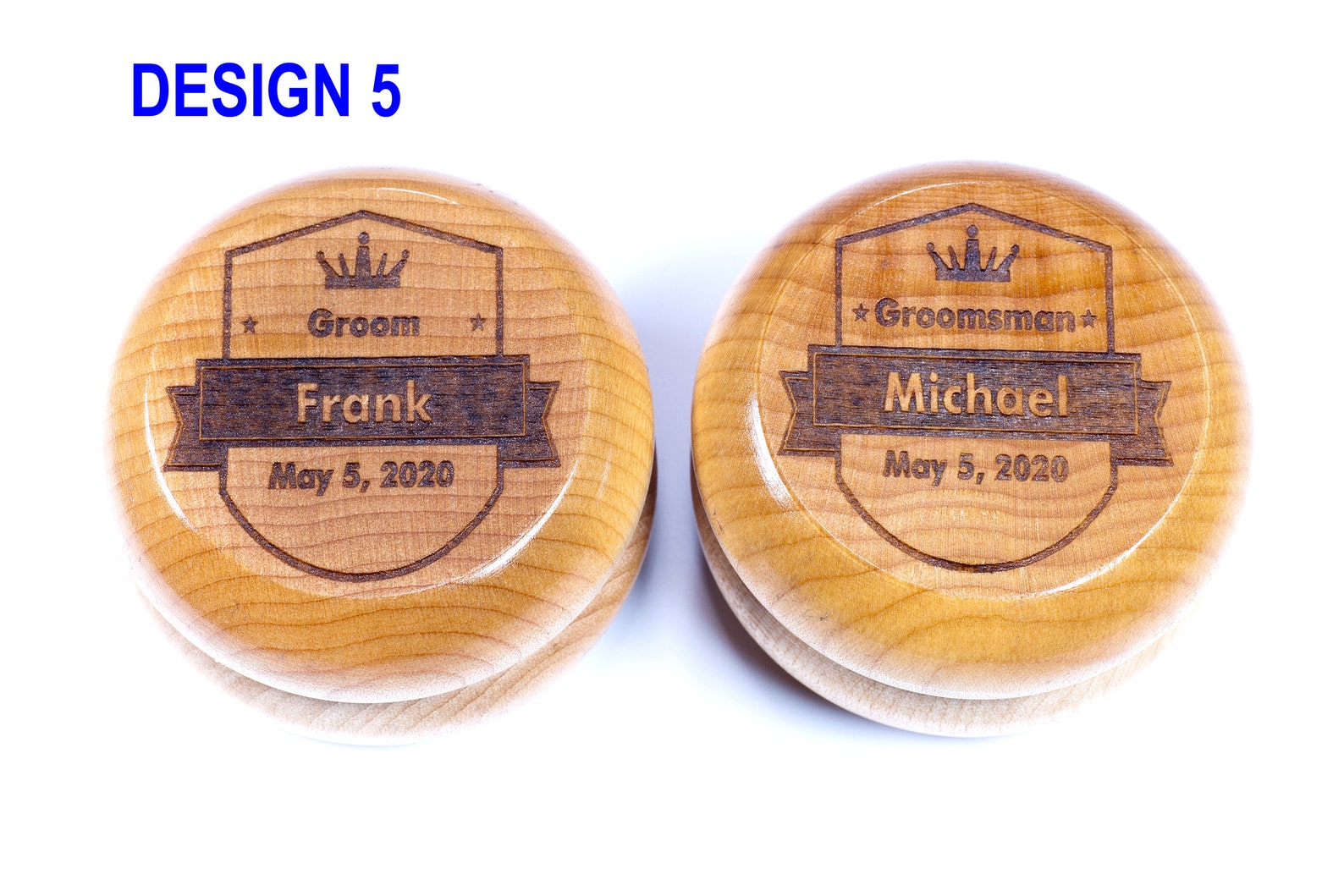 Personalized Groomsmen Yoyo, Customized Ring Bearer Gift, Junior ...