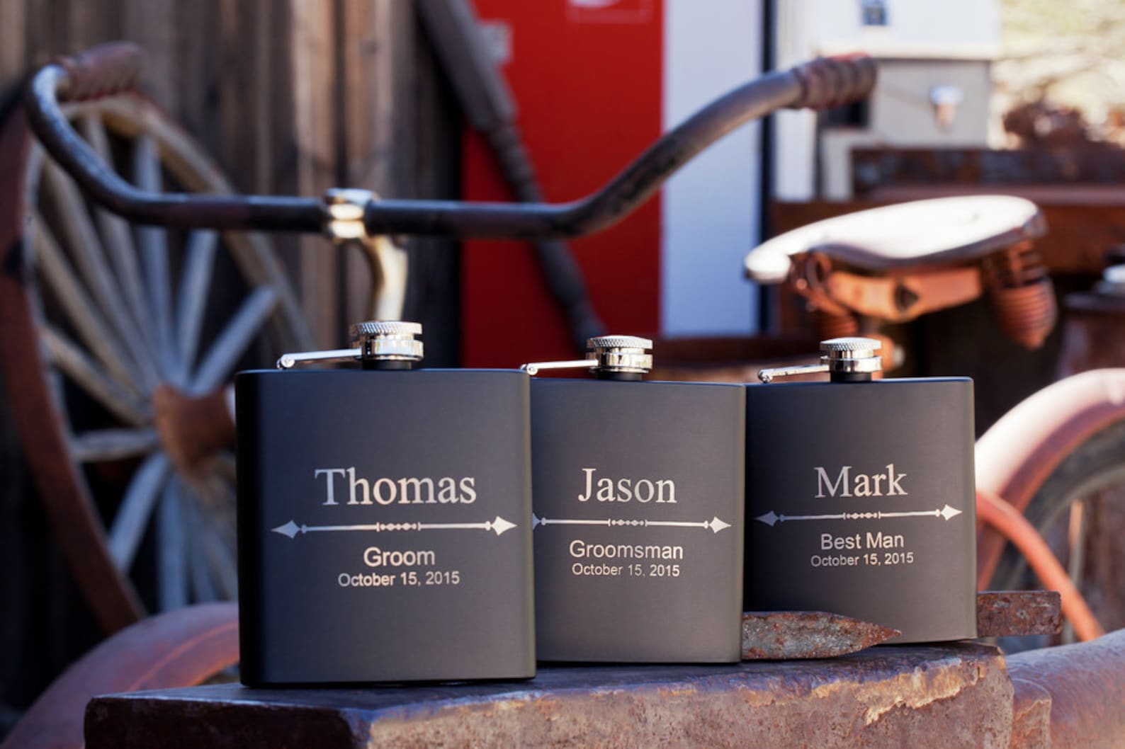 Groomsmen Gift Flask Personalized Flask Groomsmen Gifts | Etsy