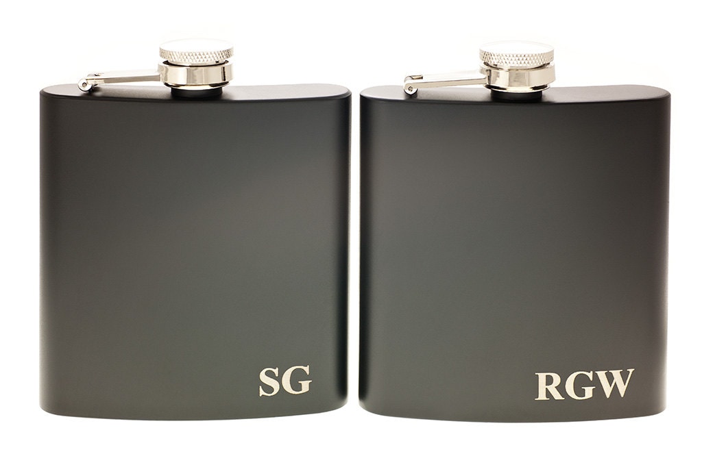 Personalized "initial" Flask, Custom Engraved Hip Flask, Gift for ...