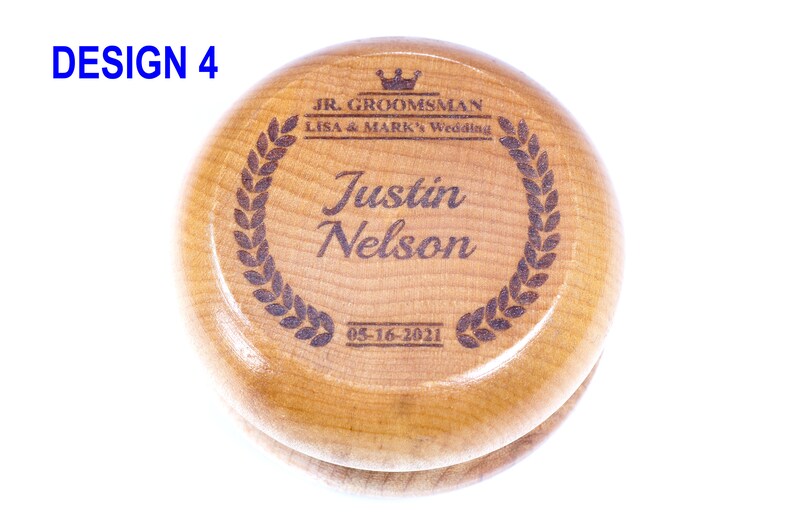 Personalized Groomsmen Yoyo, Customized Ring Bearer Gift, Junior ...