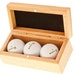 Personalized Golf Ball Gift Box "to Golf - That's All", Custom Engraved ...