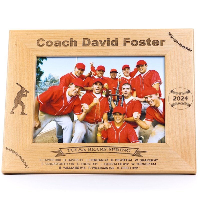 Baseball Coach Frame - Etsy