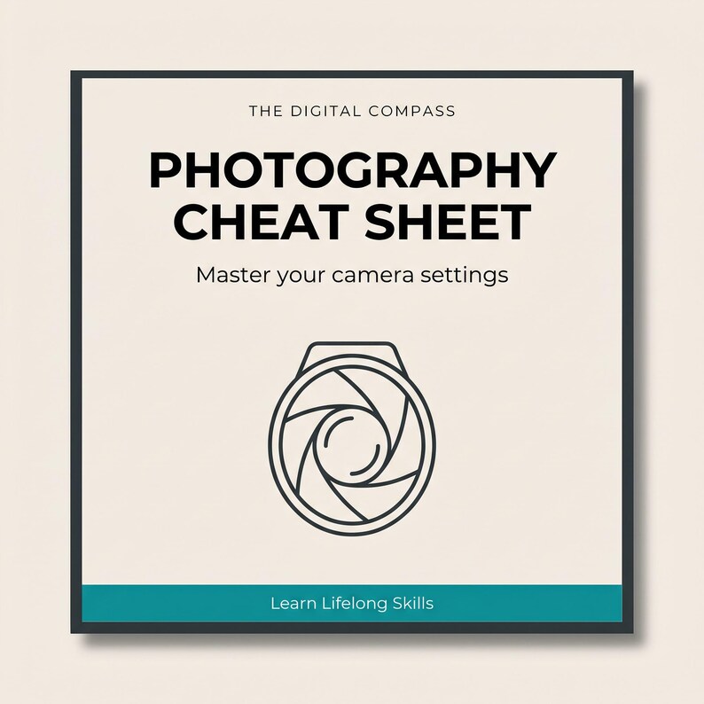 Shutter Speed Cheat Sheet • Motion Blur Freeze Guide (digital Download ...
