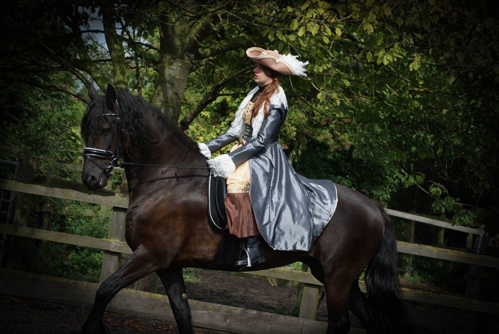 Goth Steampunk Musketeers Milady Cosplay Concours D'elegance Fantasy ...