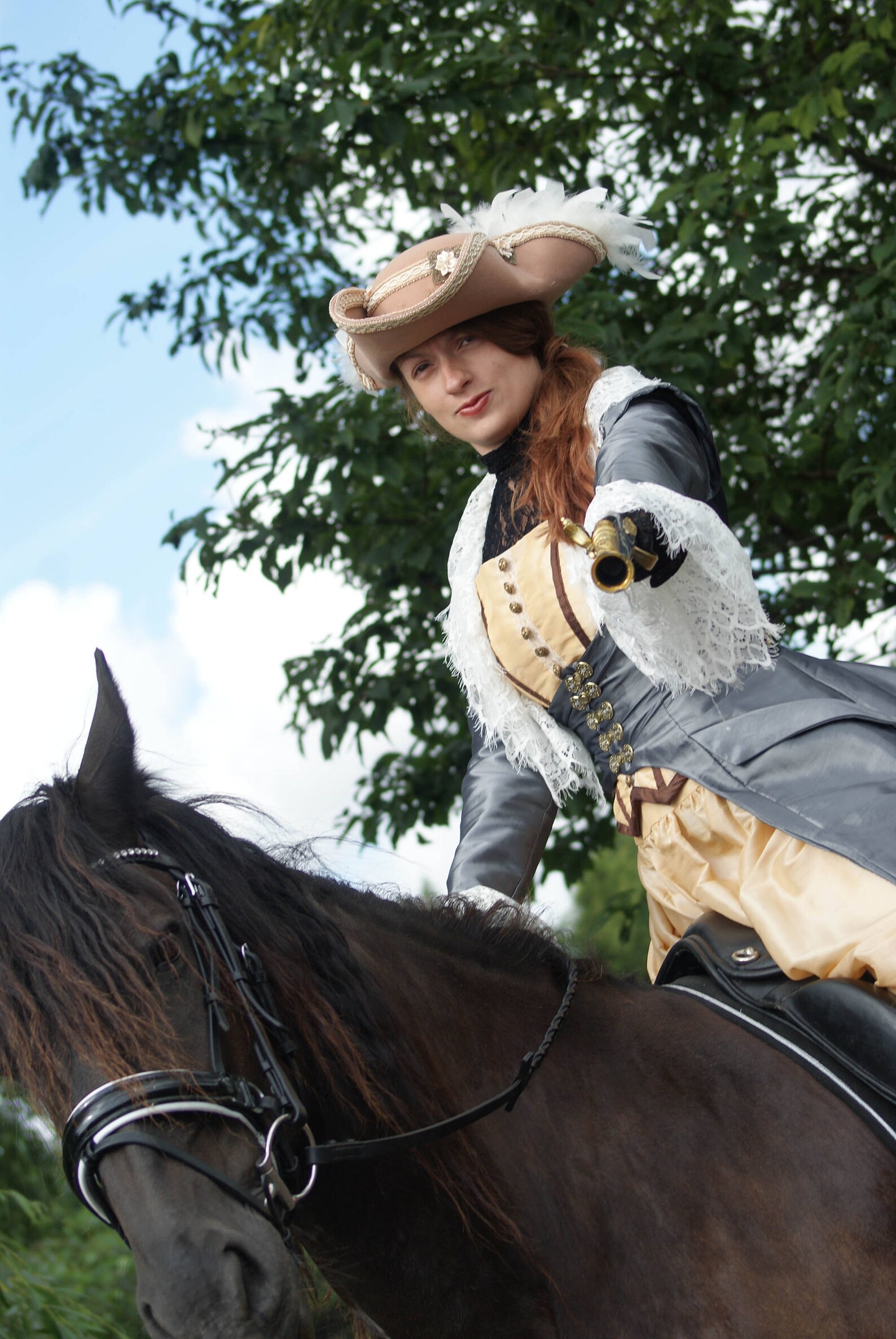 Goth Steampunk Musketeers Milady Cosplay Concours D'elegance Fantasy ...