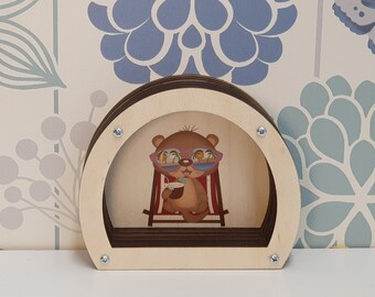 Otter Piggy Bank | Etsy