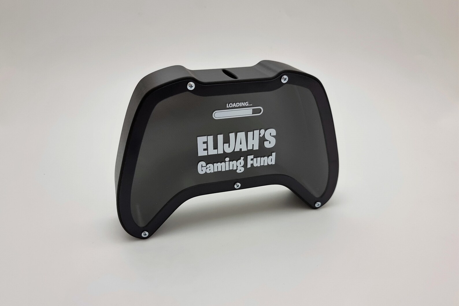 3D Printed Piggy Bank Gaming Controller, Personalized Gaming Fund Money ...