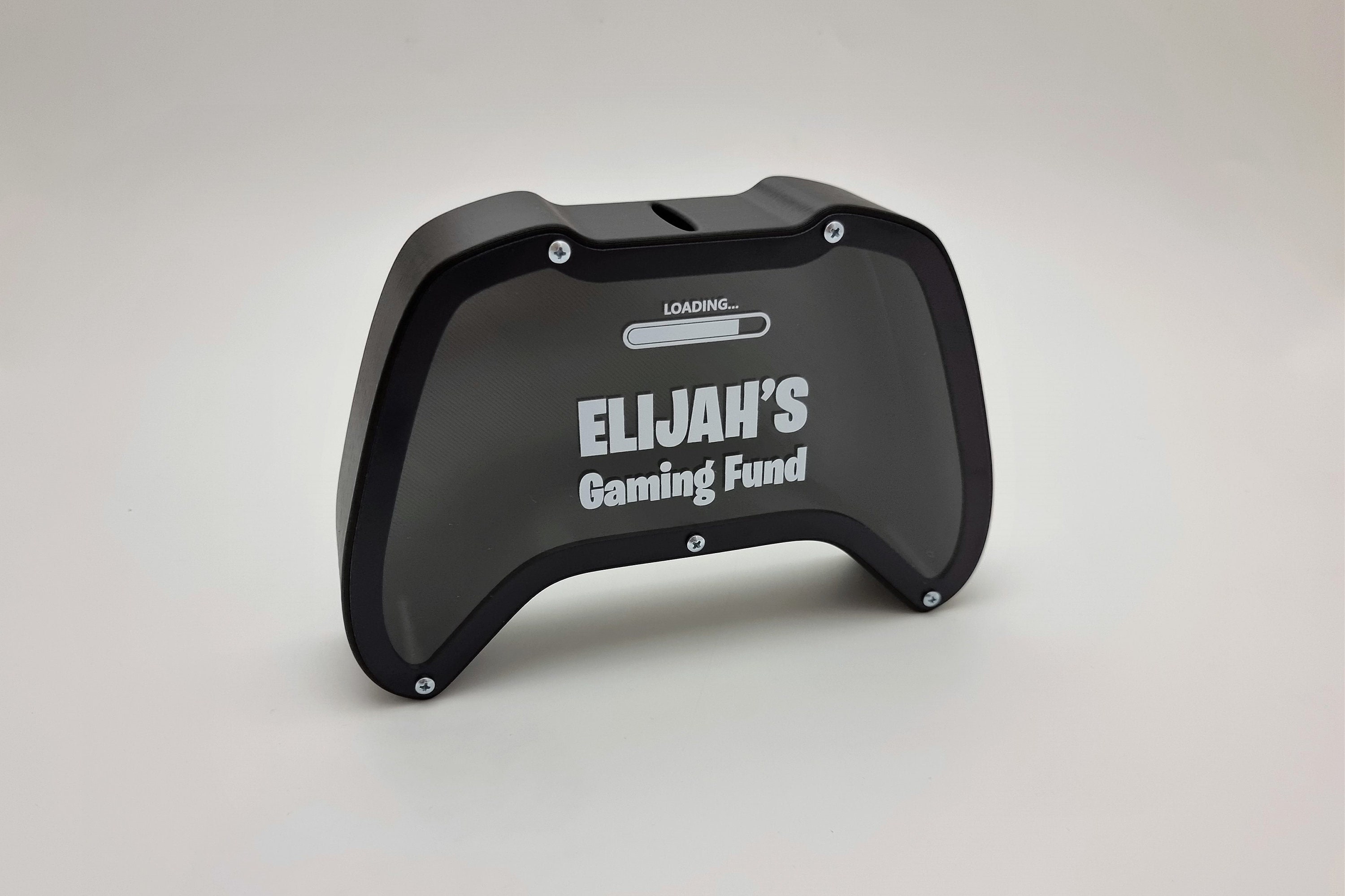 3D Printed Piggy Bank Gaming Controller, Personalized Gaming Fund Money ...