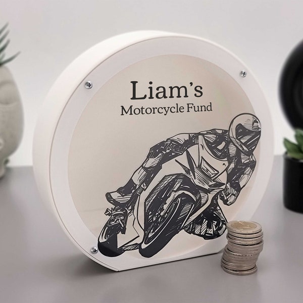 Bike Piggy Bank - Etsy