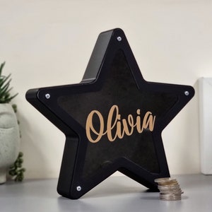 3D Printed Star Money Bank, Piggy Banks for Boys, Piggy Bank for Girls ...