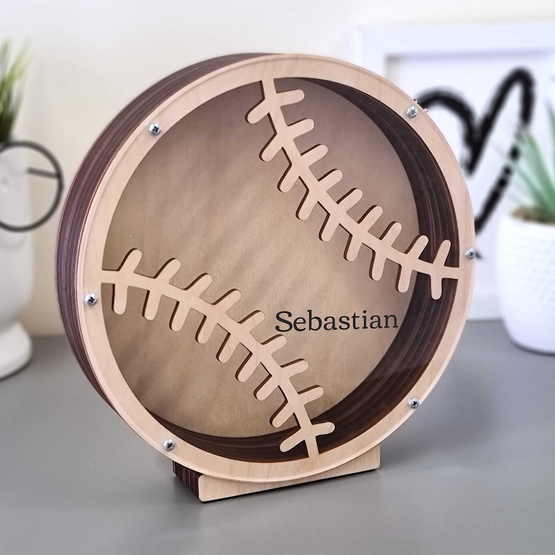 Sports Piggy Bank - Etsy