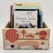 Kids Book Shelf, Personalized Book Crate, Book Storage Box With Air ...