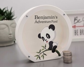 Panda Piggy Bank - Etsy