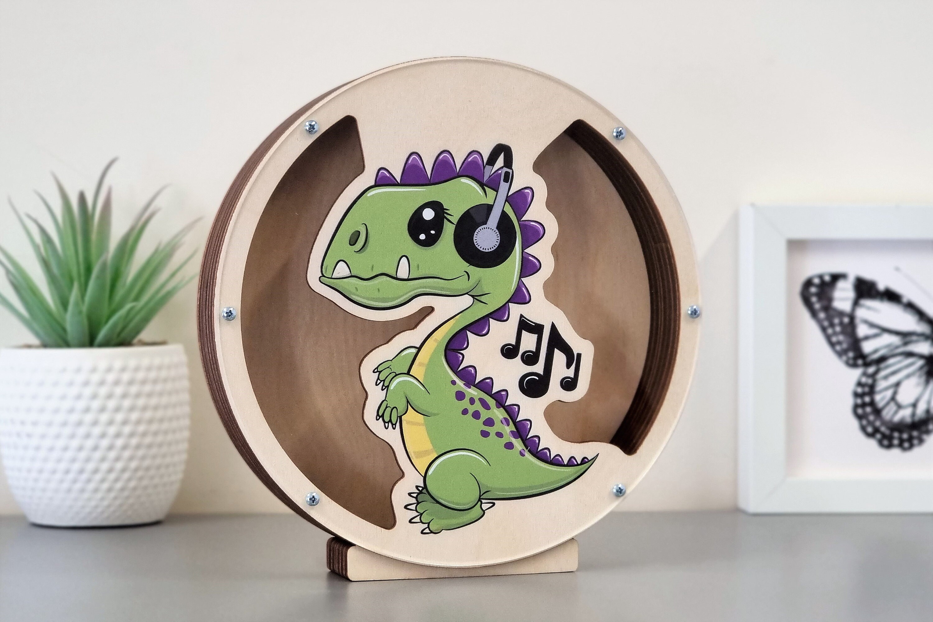 Piggy Banks for Boys Dinosaur Bank - Etsy