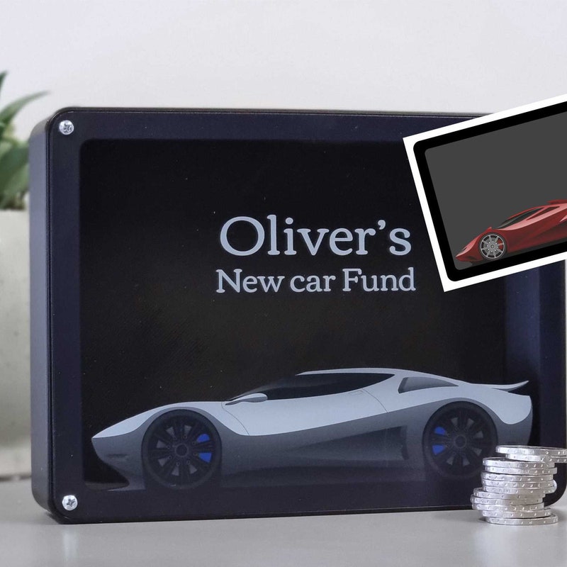 Car Piggy Bank - Etsy