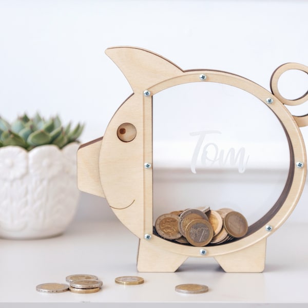 Piggy Bank Adult - Etsy