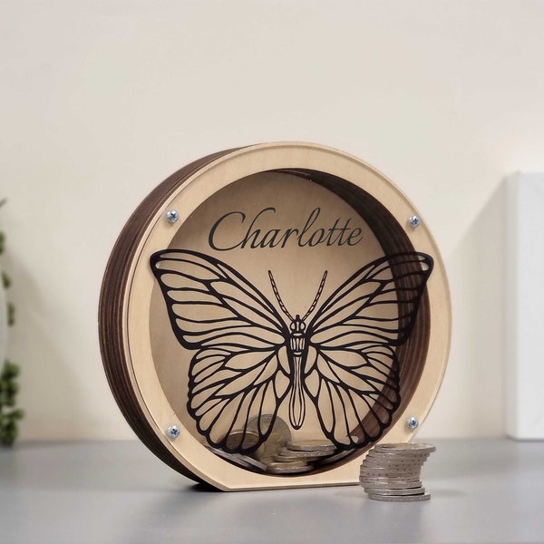 Butterfly Bank - Etsy