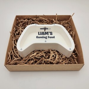 3D Printed Gaming Controller, Personalized Piggy Bank Adult, Piggy ...