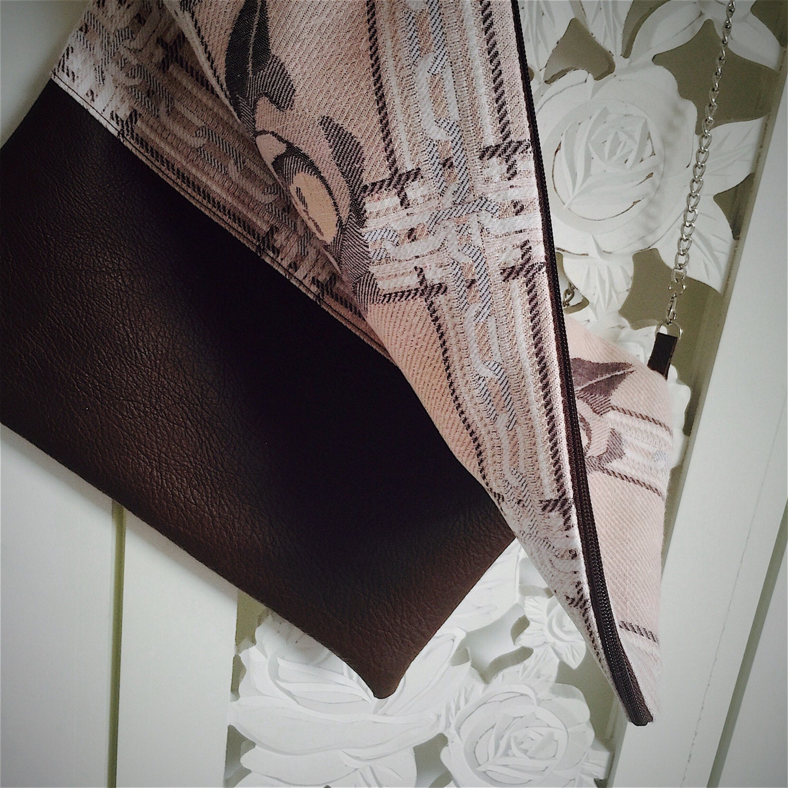 Sling Studio Punk Mignon and Leather Slouch Shoulder Bag - Etsy