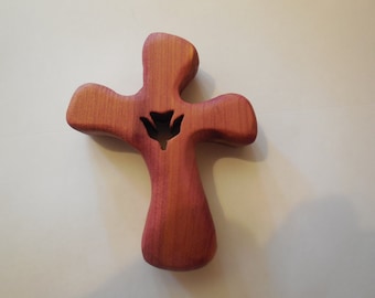 Plastic Canvas Cross In My Pocket Design 3