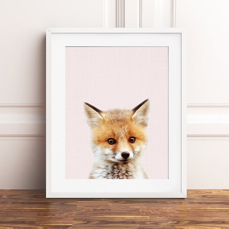 Fox Prints - Etsy